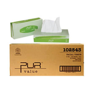 Facial Tissue - 2 Ply 30x100 (PUR Value) | Clean Spot