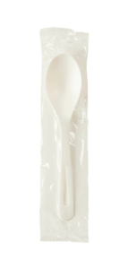 INDIVIDUALLY WRAPPED HW SPOON COMPOSTABLE (750/CS) | Clean Spot