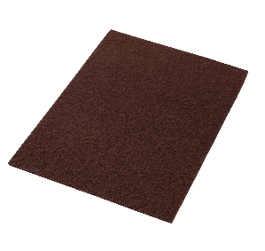 14" x 28" EcoPrep Orbital Floor Pad - Maroon | Clean Spot